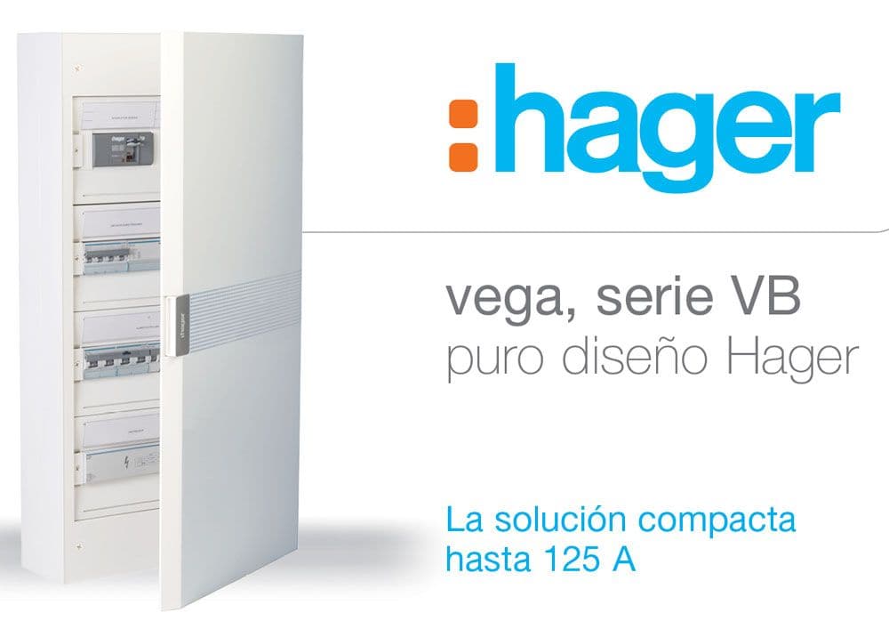 Nuevas cajas vega, serie VB de hager | Proarquitectura