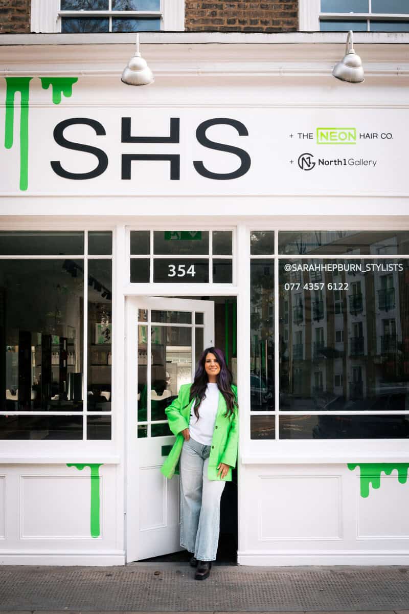 Sara Leonor transforma peluquería Sarah Hepburn en Londres ...